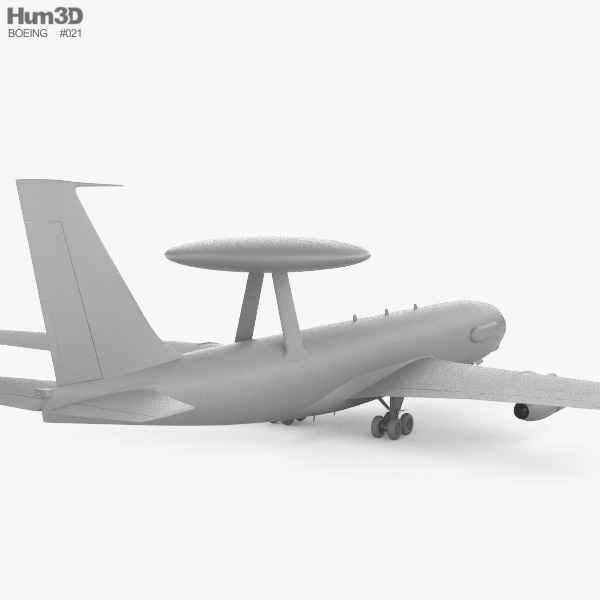 Boeing E-3 Sentry 3D model - Download Transport on 3DModels.org