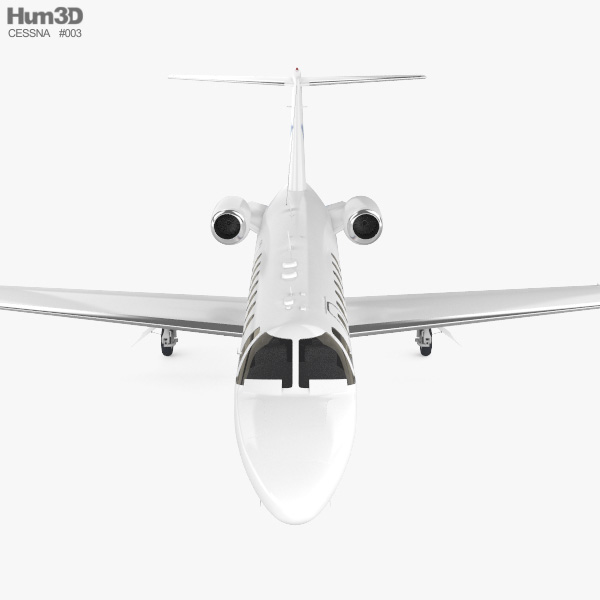Cessna Citation CJ3 3D model - Download Light Aircraft on 3DModels.org