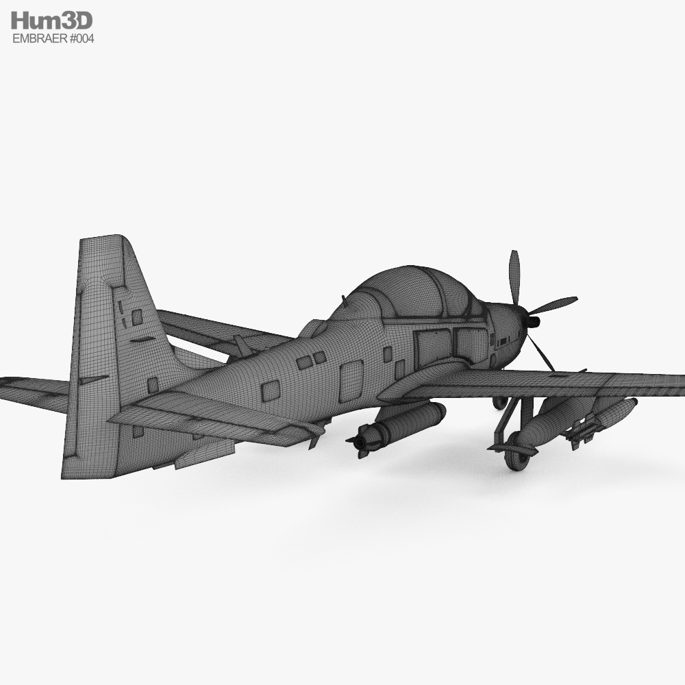 Emb 314 Super Tucano Blueprint