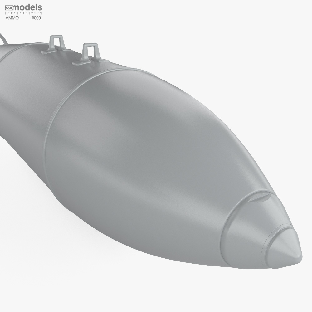 ФАБ-500 航空炸弹 3D模型 - 下载 炸弹 on 3DModels.org