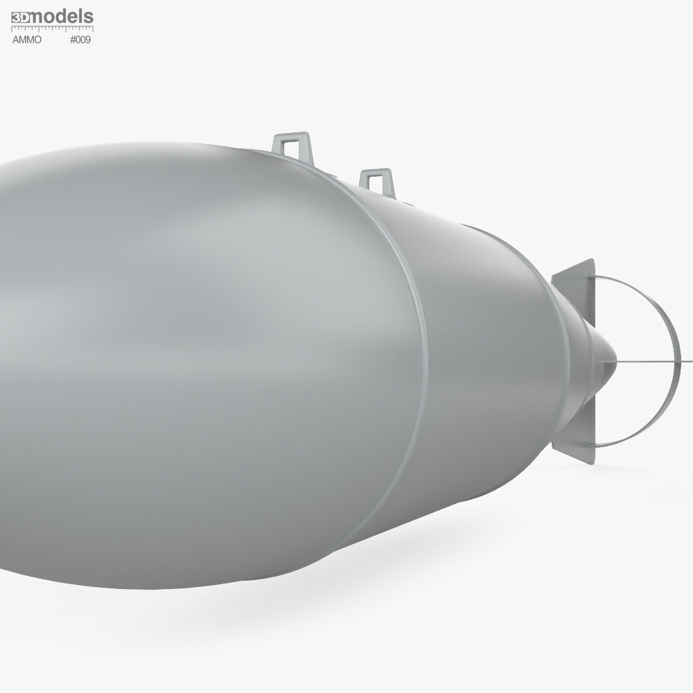 FAB-500 3D model - Download Bombs on 3DModels.org