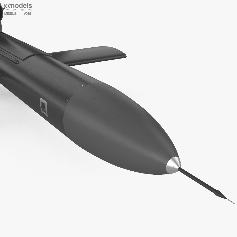 FP-5 Flamingo 3D model - Download Cruise missiles on 3DModels.org