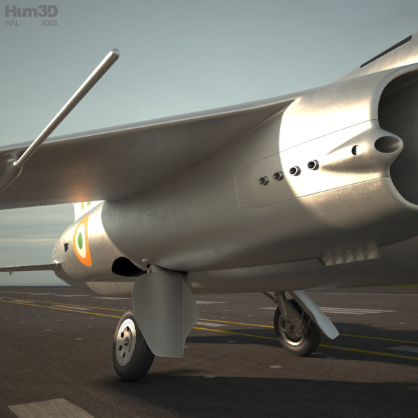 HAL Ajeet Modelo 3D - Descargar Avión de caza on 3DModels.org