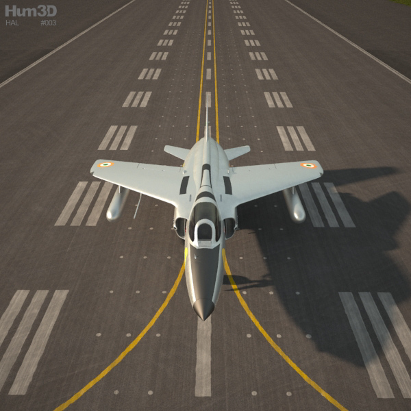 HAL Ajeet Modelo 3D - Descargar Avión de caza on 3DModels.org