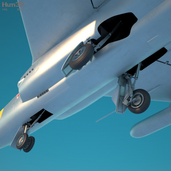 HAL Ajeet 3D model - Download Fighter on 3DModels.org