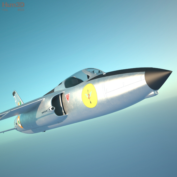 HAL Ajeet 3D model - Download Fighter on 3DModels.org