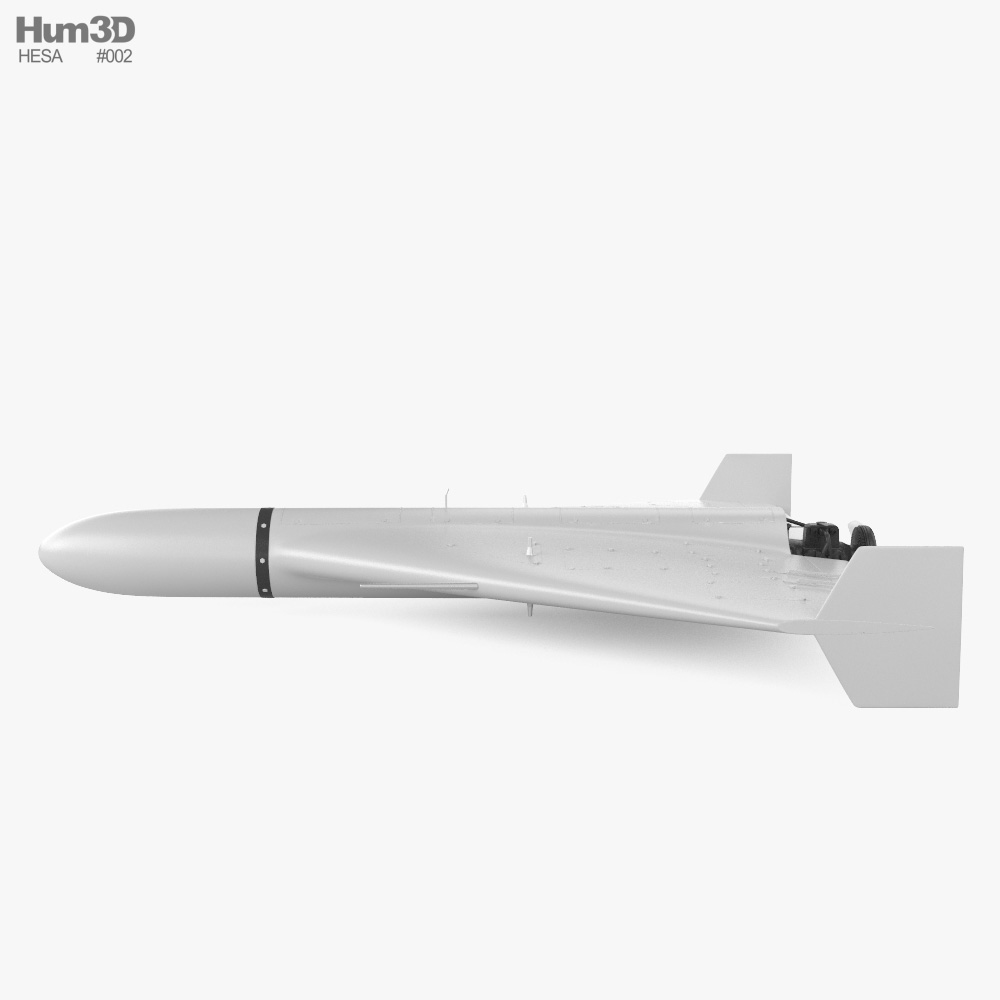HESA Shahed 136 3D model - Download UAV on 3DModels.org
