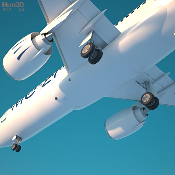 Irkut MC-21 3D model - Download Airliner on 3DModels.org