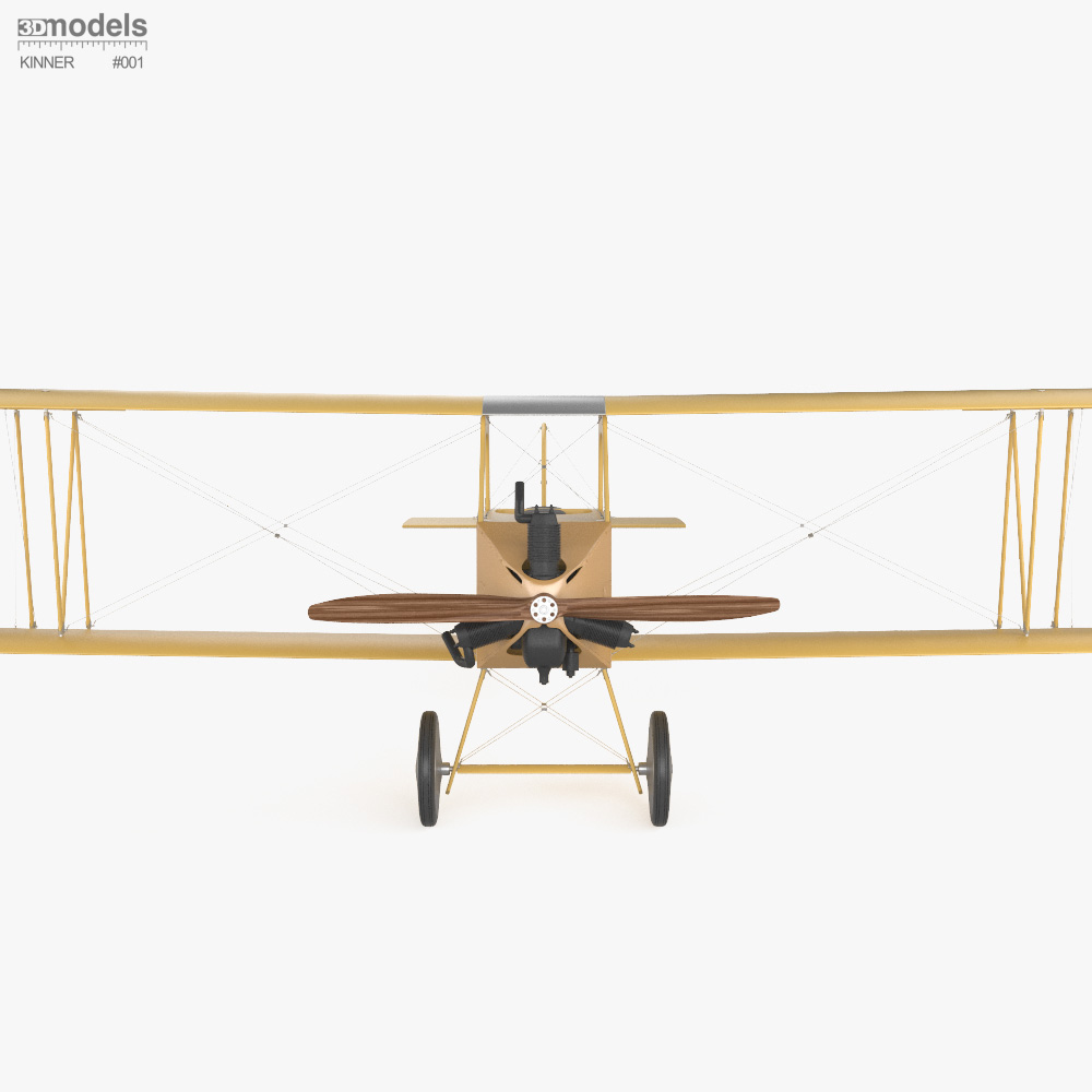 Kinner Airster 3D model - Download Light Aircraft on 3DModels.org