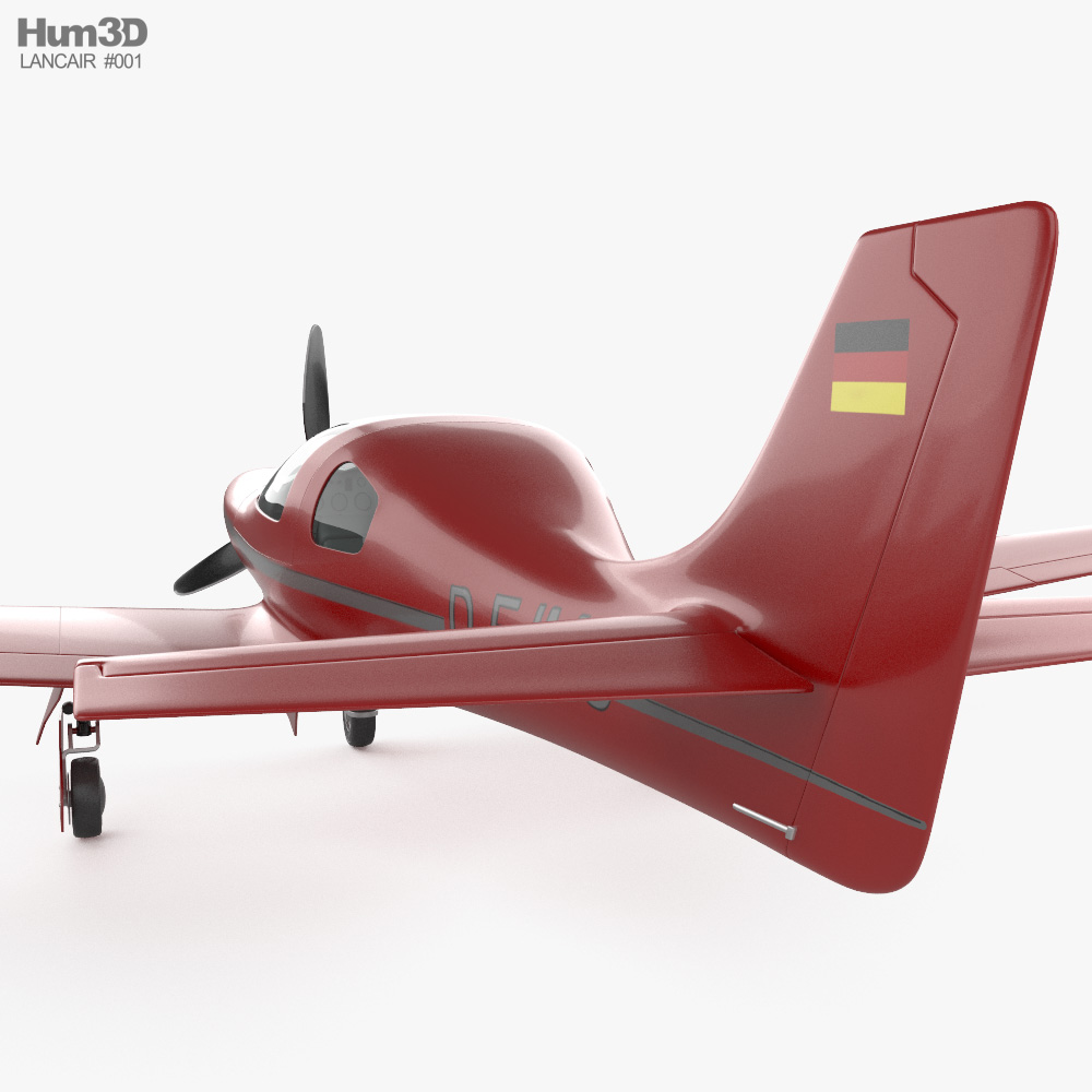 Lancair 360 3D model - Download Light Aircraft on 3DModels.org
