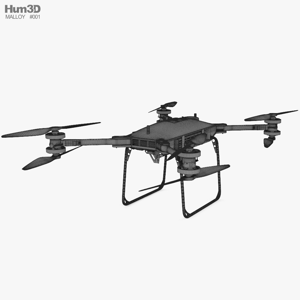 Malloy Aeronautics T150 3D model - Download UAV on 3DModels.org