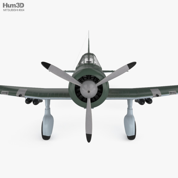 Mitsubishi Ki-51 3D model - Download Bomber on 3DModels.org