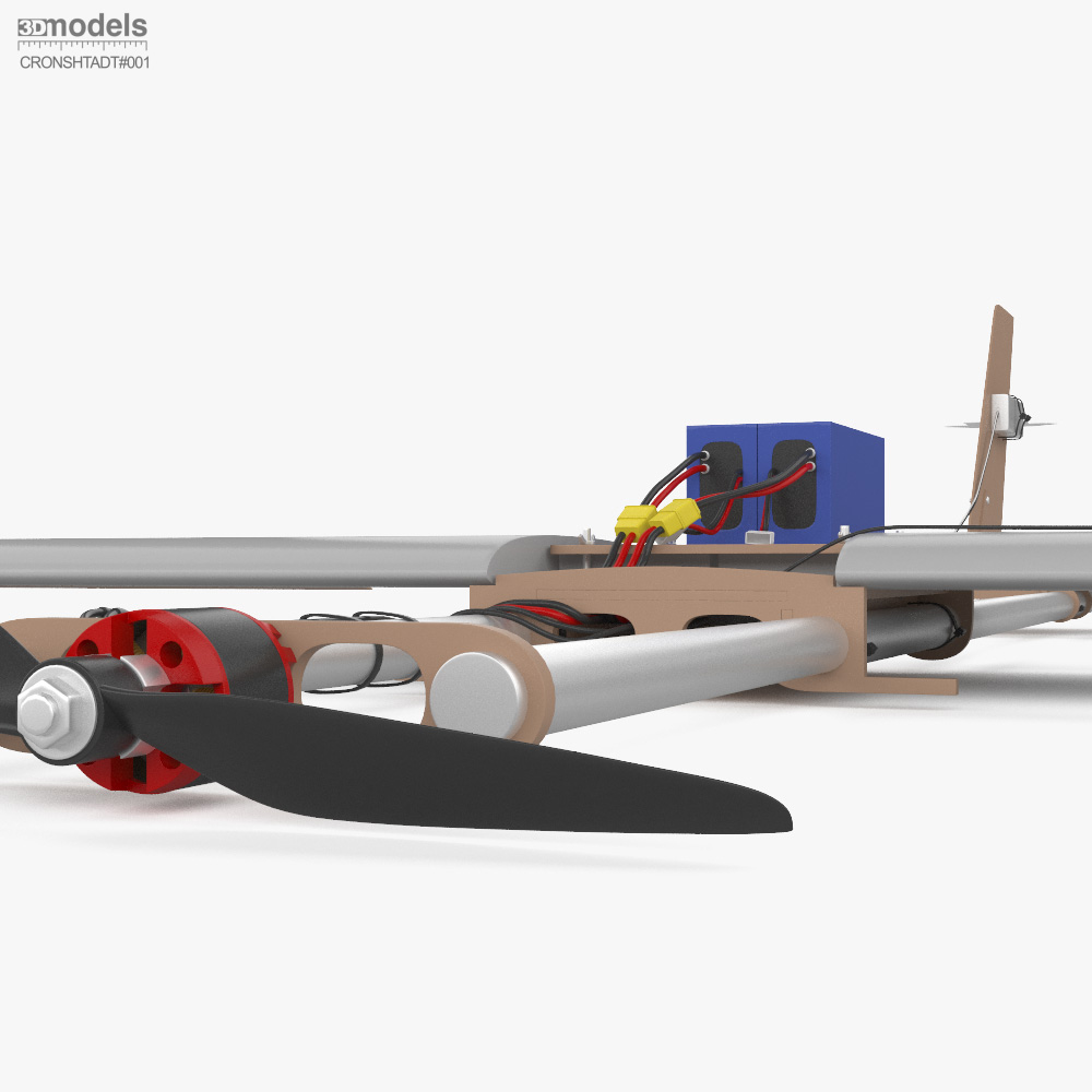 Molniya UAV 3D model - Download UAV on 3DModels.org
