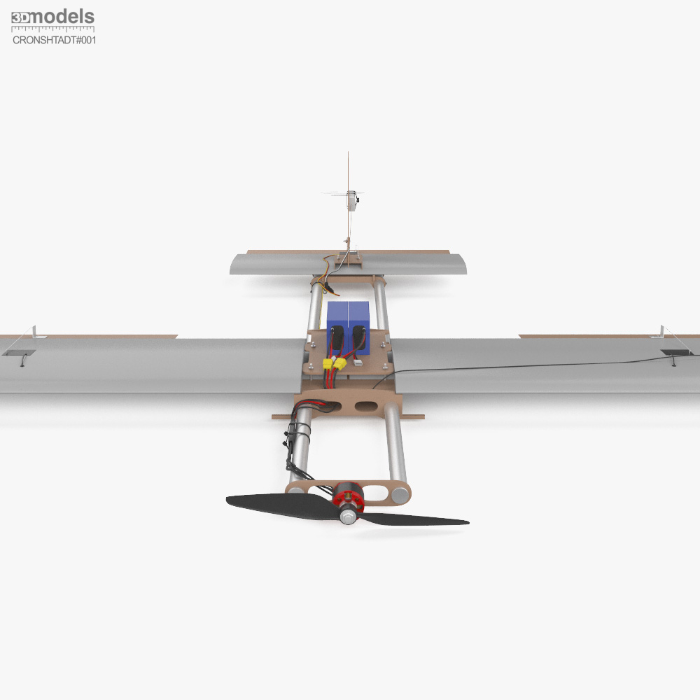 Molniya UAV 3D model - Download UAV on 3DModels.org