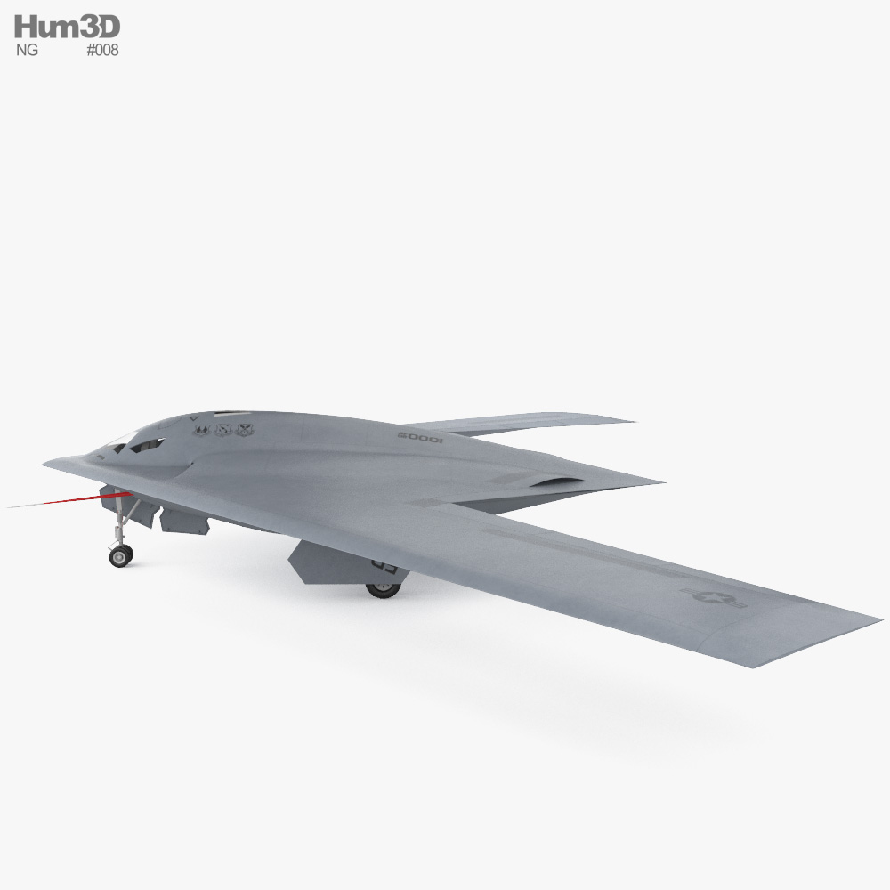 Northrop Grumman B-21 Raider 3D model - Download Bomber on 3DModels.org