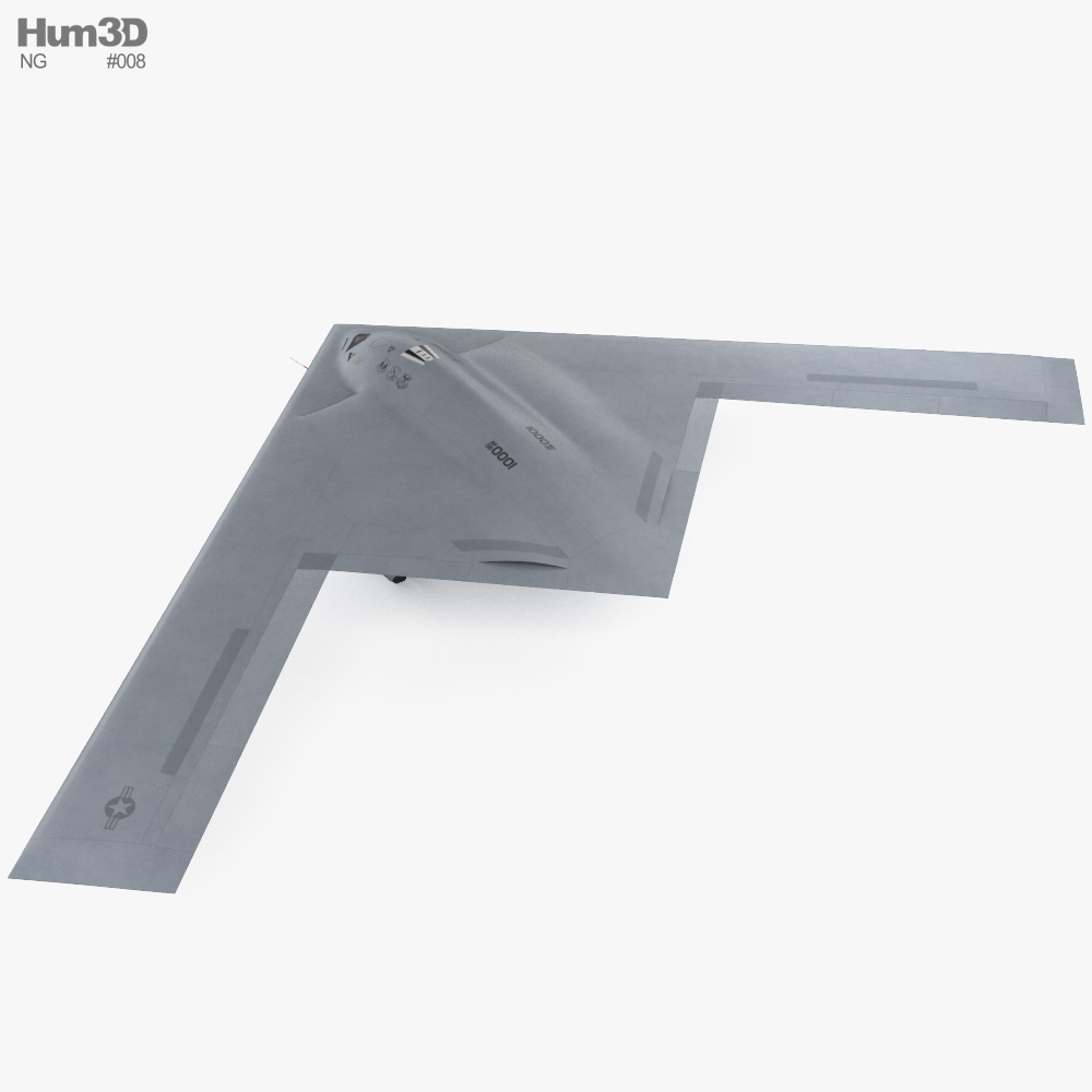 Northrop Grumman B-21 Raider 3D model - Download Bomber on 3DModels.org