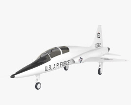 Northrop T-38 Talon Blueprint Template - 3DModels.org