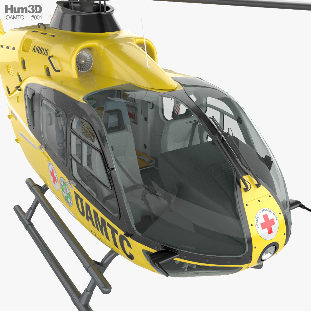 OAMTC Christophorus Emergency H135 com interior Modelo 3D - Baixar ...