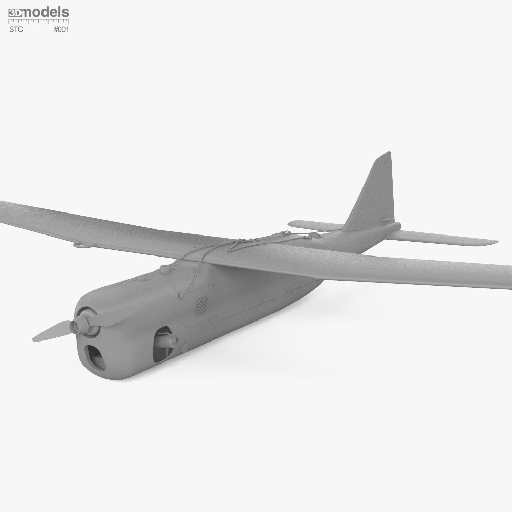 Orlan-10 UAV 3D model - Download UAV on 3DModels.org