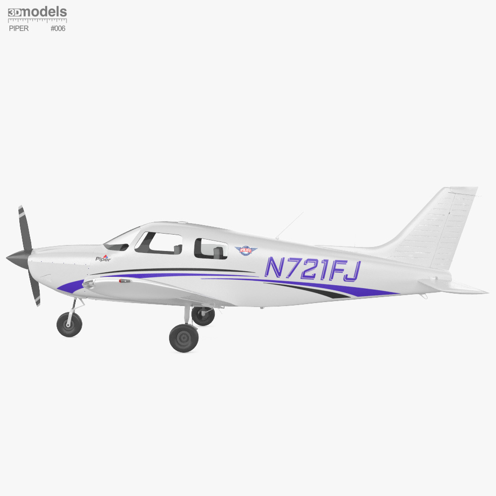Piper Pilot 100i 3Dモデル - ダウンロード 小型航空機 on 3DModels.org