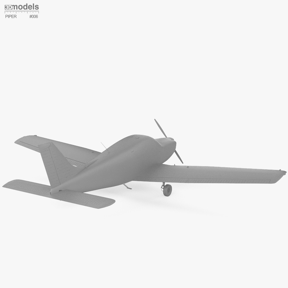 Piper Pilot 100i Modèle 3D - Télécharger Aviation légère on 3DModels.org