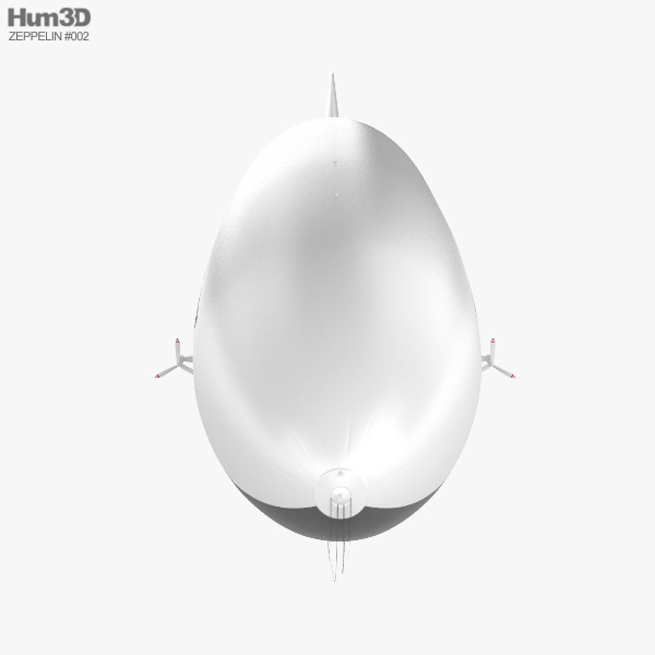 Zeppelin NT 3D model - Download Light Aircraft on 3DModels.org
