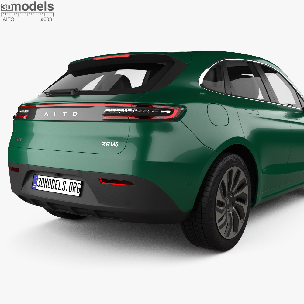 Aito M5 2025 3D model - Download Crossover SUV on 3DModels.org
