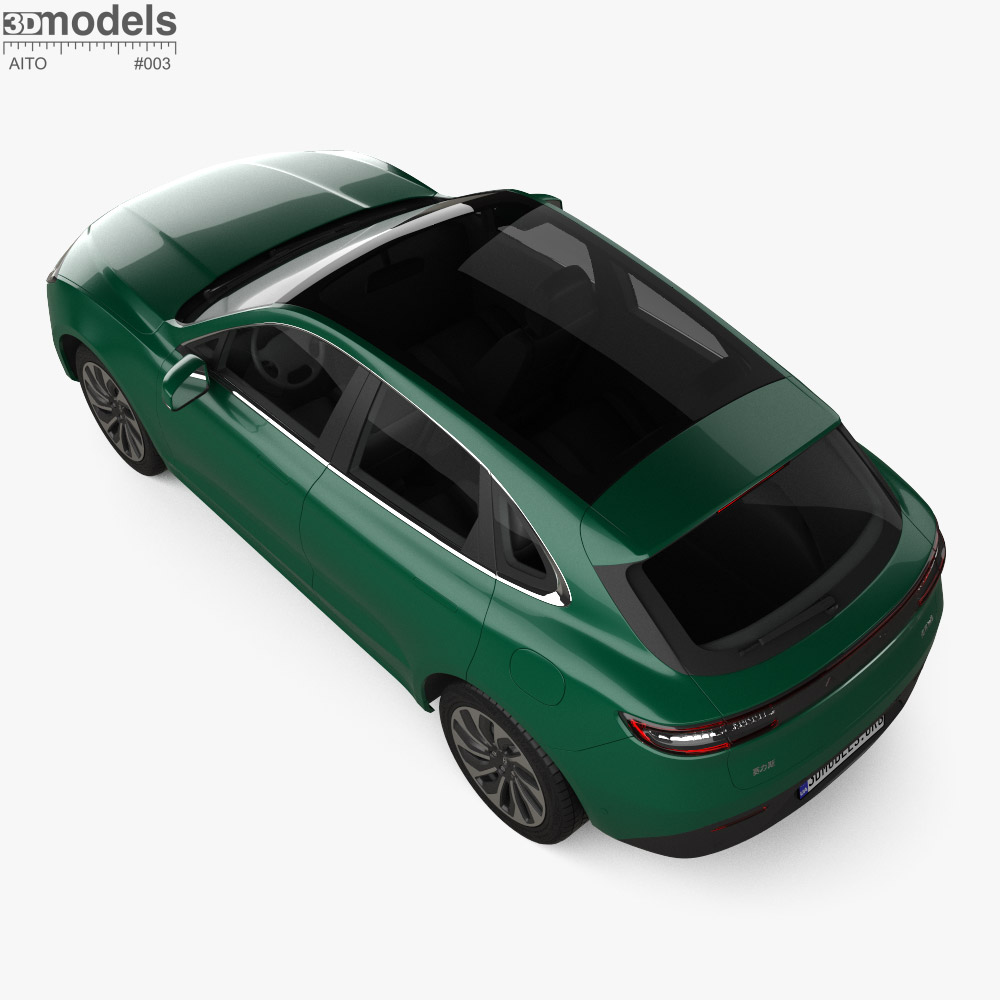 Aito M5 2025 3D model - Download Crossover SUV on 3DModels.org
