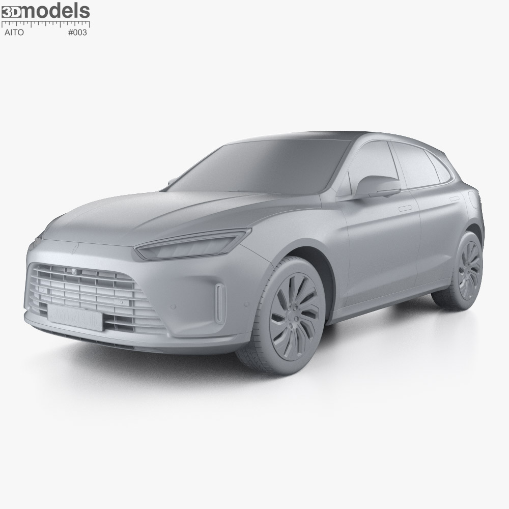 Aito M5 2025 3D model - Download Crossover SUV on 3DModels.org
