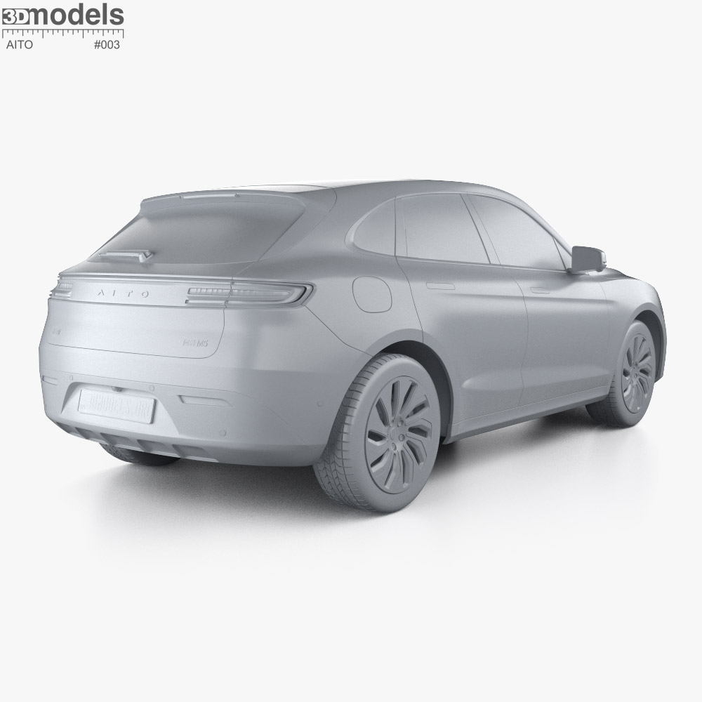 Aito M5 2025 3D model - Download Crossover SUV on 3DModels.org