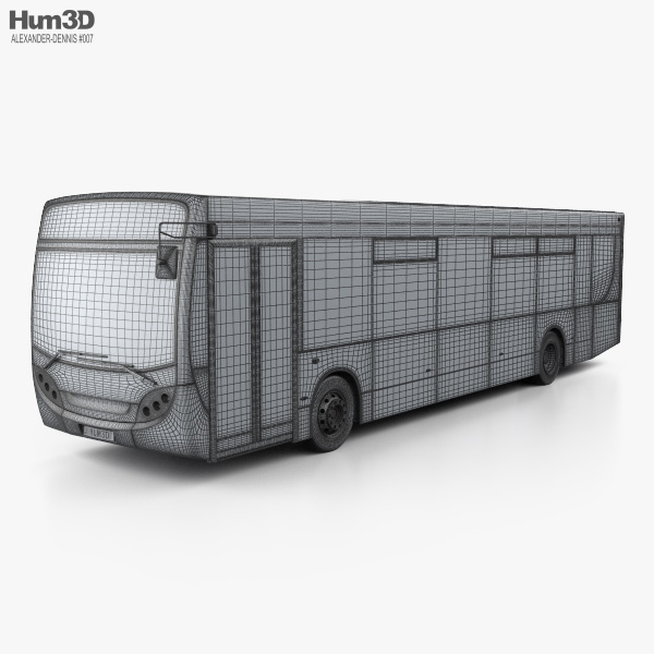 Alexander Dennis Enviro300 Автобус 2016 3D модель - Скачати Автобуси на ...