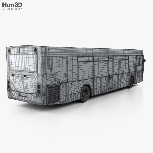 Alexander Dennis Enviro300 bus 2016 3D model - Download Bus on 3DModels.org