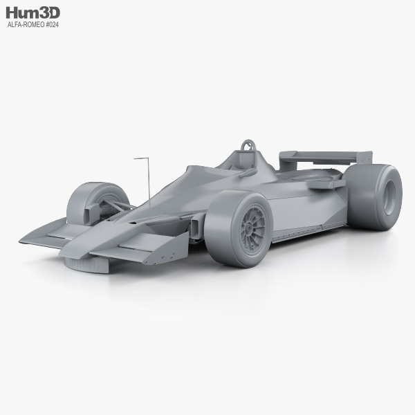 Alfa Romeo Brabham BT46B 1978 3D model - Download Sports car on ...