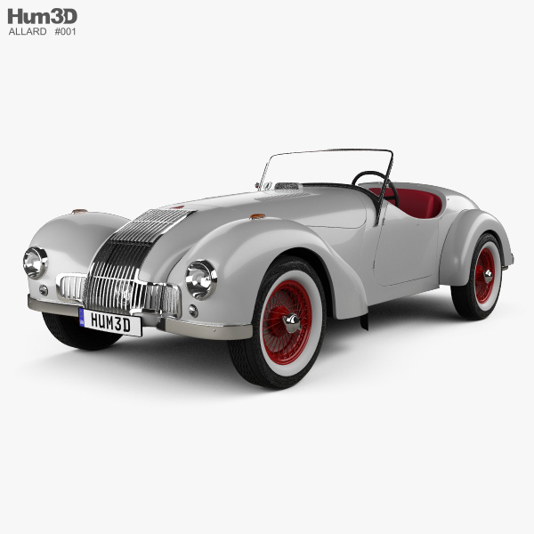 Allard Car 3D Models for Download - 3DModels.org