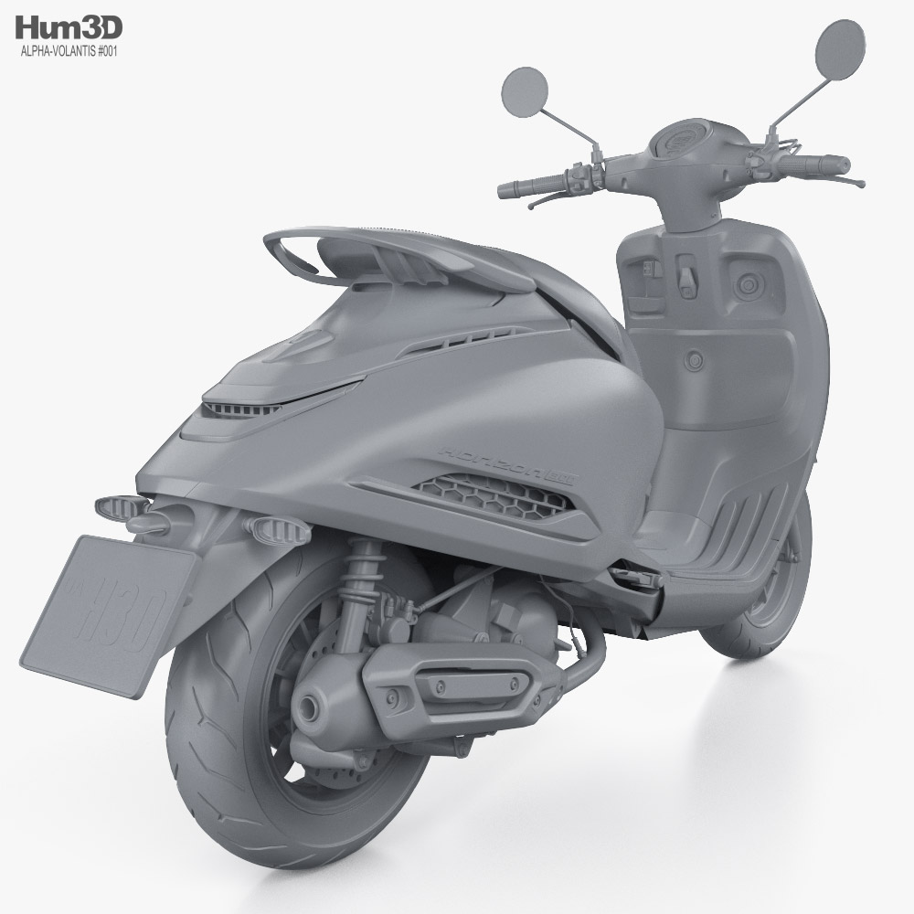 Alpha Volantis Horizon 300 2025 3D model - Download Motorcycle on ...