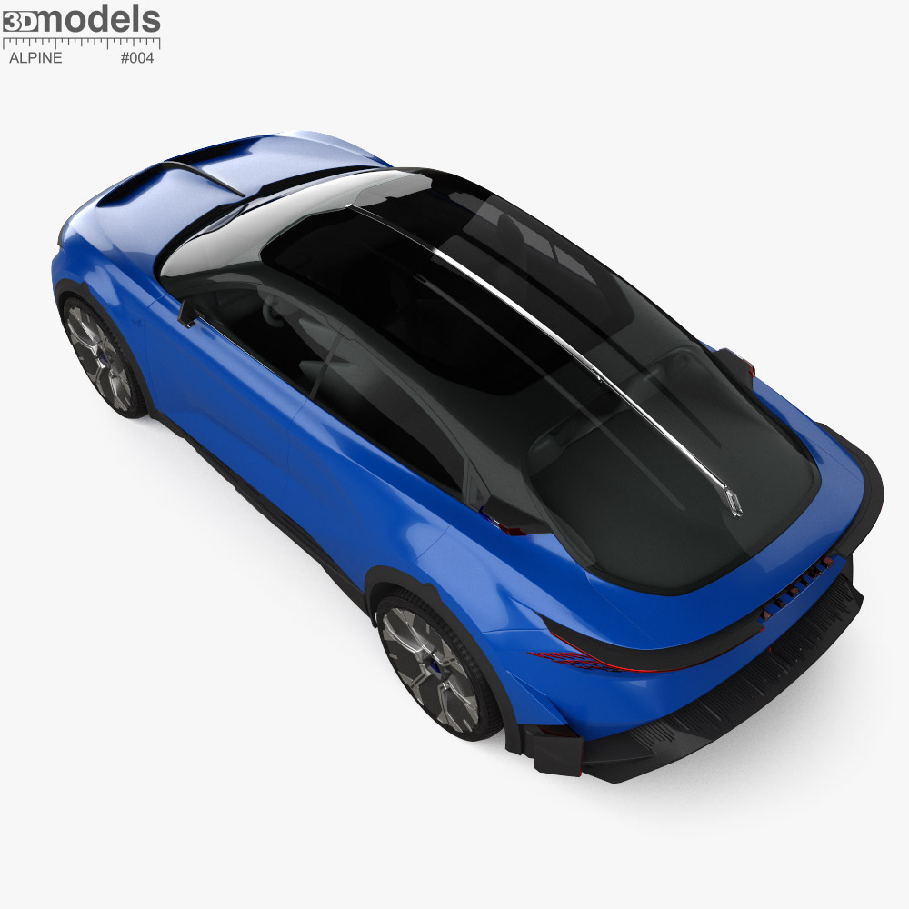 Alpine A390 Beta 2025 3D model - Download Crossover SUV on 3DModels.org