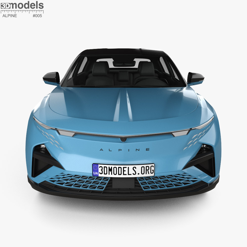 Alpine A390 2025 3D model - Download Sports car on 3DModels.org