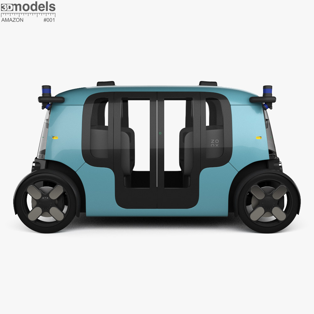 Amazon Robo Taxi 2025 3D model - Download Van on 3DModels.org
