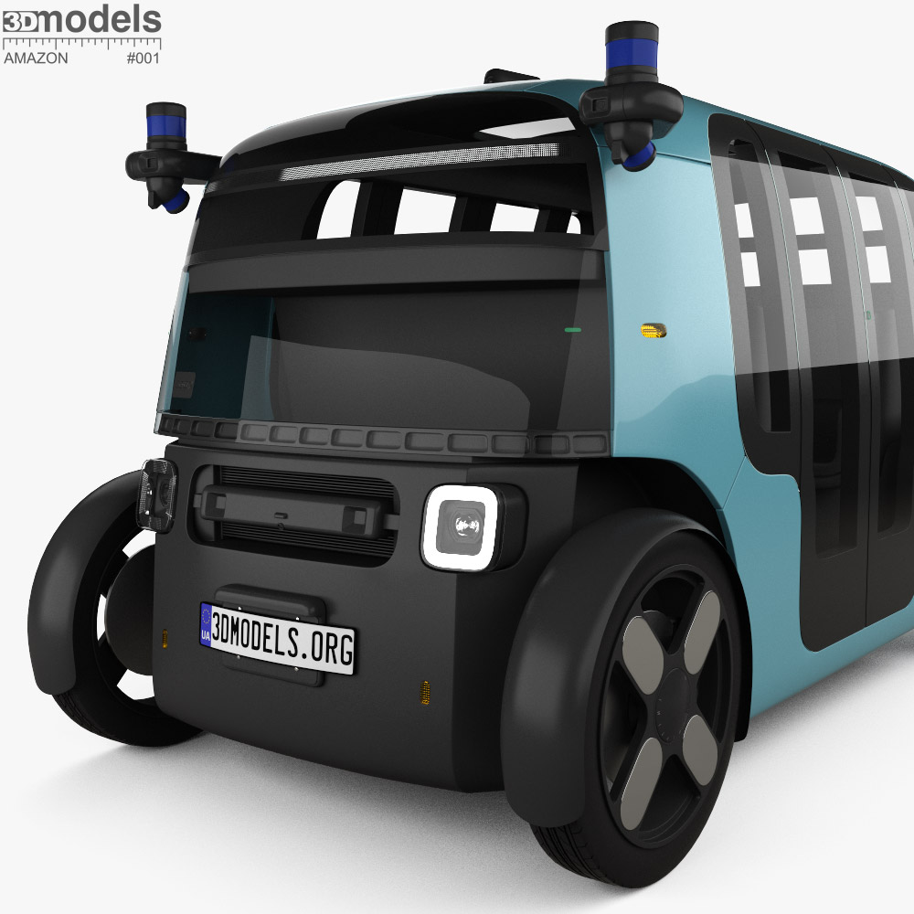 Amazon Robo Taxi 2025 3D model - Download Van on 3DModels.org