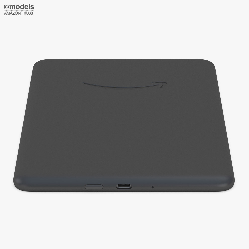 Amazon Kindle Paperwhite 2024 Signature Edition Metallic Black 3D model ...