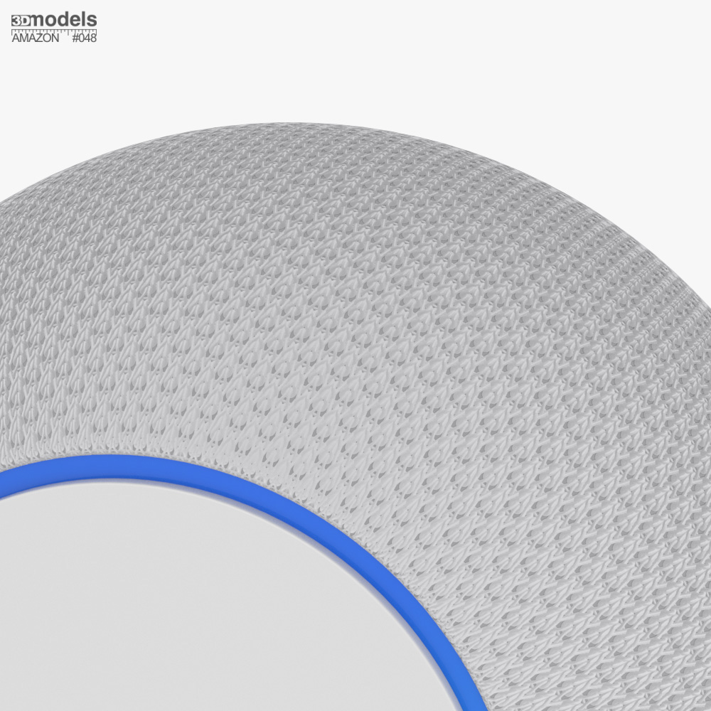 Amazon Echo Dot Max Glacier White 3D model - Download Home Appliances ...