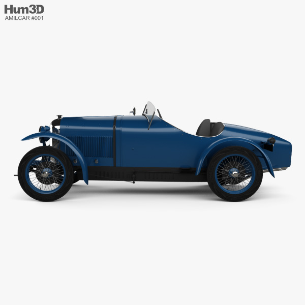 Amilcar CGSS 1926 3D model - Download Sports car on 3DModels.org