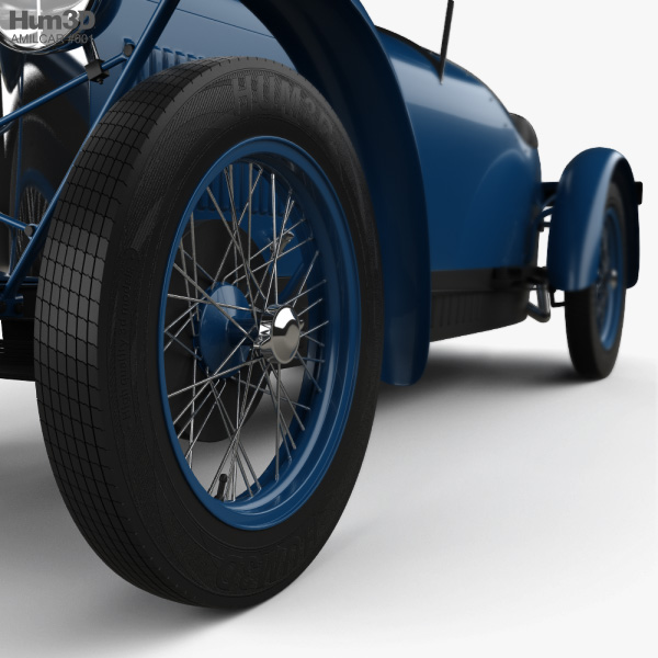 Amilcar CGSS 1926 3D model - Download Sports car on 3DModels.org