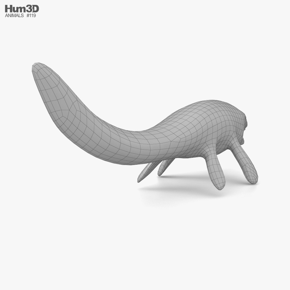 Mosasaurus Low Poly Rigged Modelo 3D - Descargar Dinosaurio on 3DModels.org