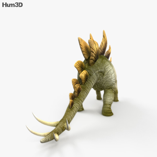 Animated Stegosaurus 3D model - Download Dinosaur on 3DModels.org