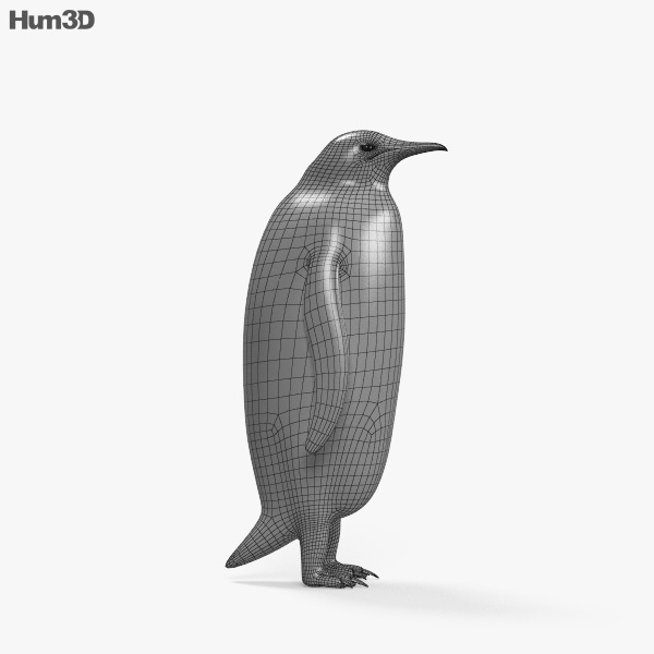 Animated Emperor Penguin 3D model - Download Birds on 3DModels.org