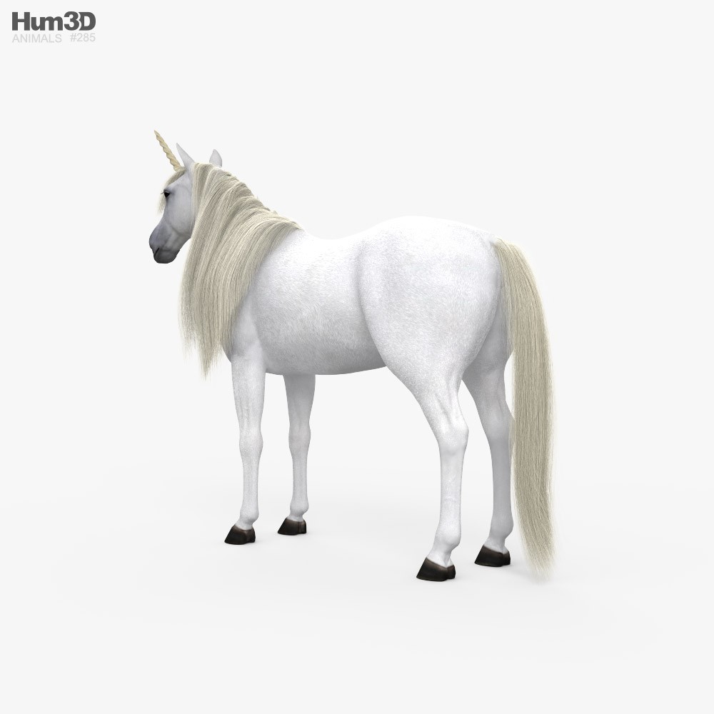 Unicorn 3D model - Download Mythological creatures on 3DModels.org
