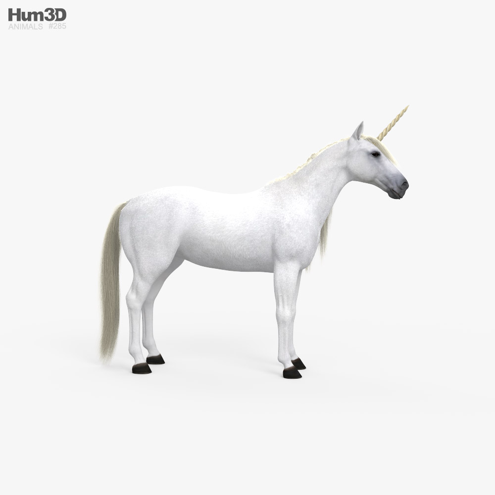 Unicorn 3D model - Download Mythological creatures on 3DModels.org