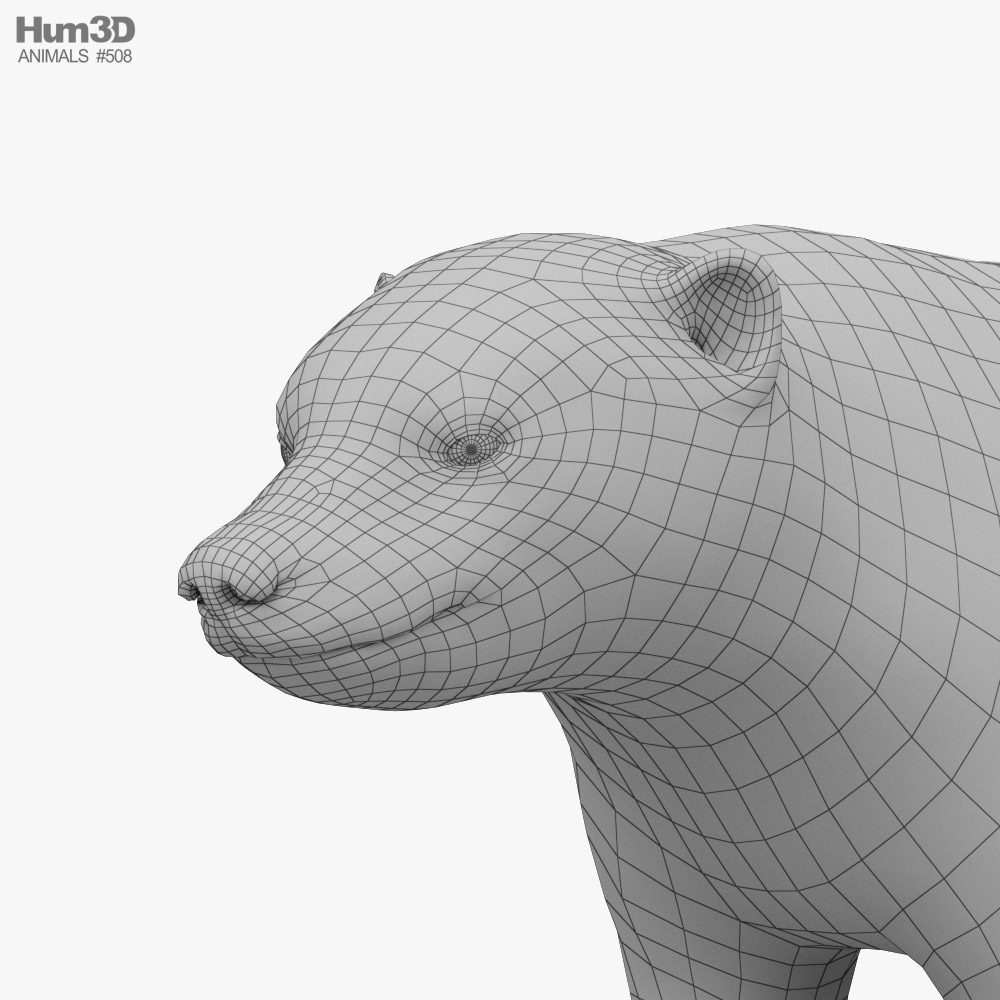 Wolverine 3D model - Download Mammals on 3DModels.org