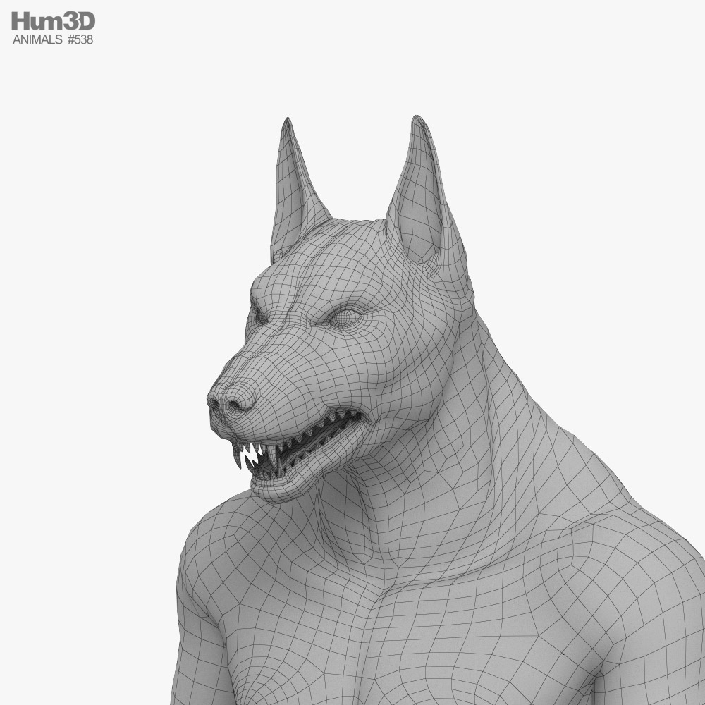 Werewolf 3D model - Download Mythological creatures on 3DModels.org